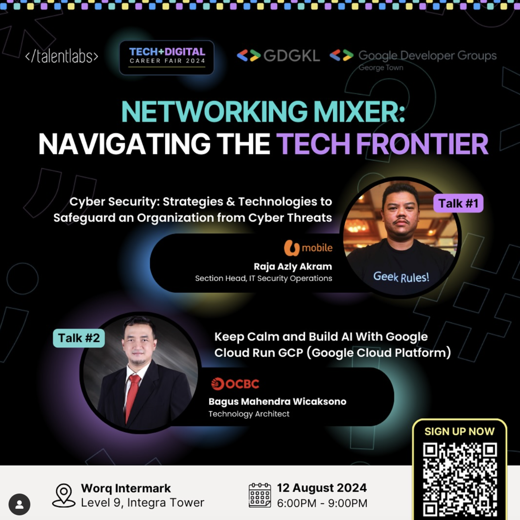 See [GDG x TalentLabs x U Mobile] Meet-up and Networking Mixer at Google Developer Groups GDG ...